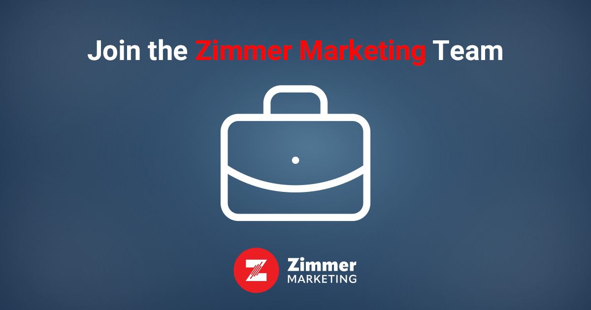 Careers At Zimmer Marketing | Hiring